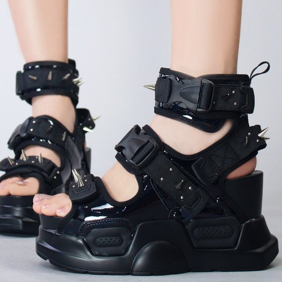 Anthony Wang | Other | Anthony Wang X Dark Abyss Platform Sandals ...